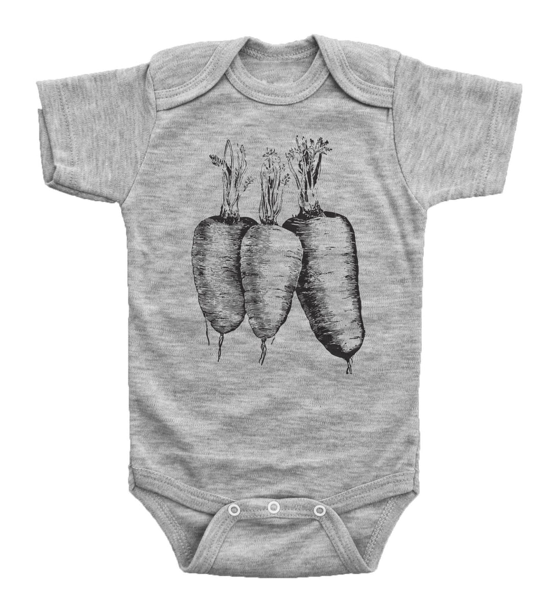 Carrots - B&W / Basic Onesie – Baffle